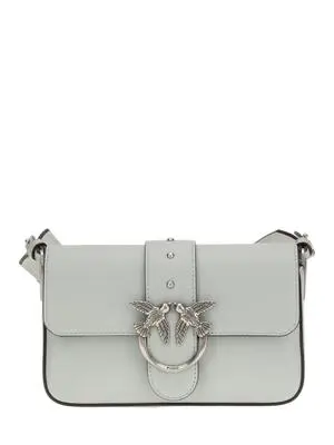 Pinko Mini Love Shoulder Bag - Grey