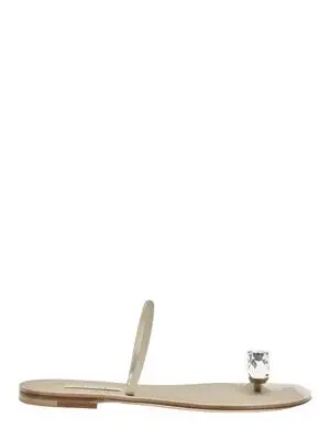 Casadei Soraya Solar Eclipse Sandals - Gold