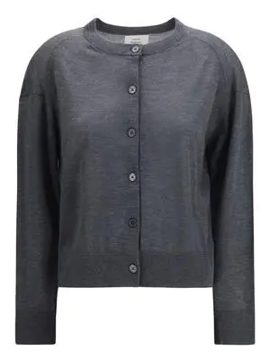 Loulou De Saison Kita Cashmere Cardigan - Grey