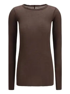 Rick Owens Long-sleeved T-shirt - Brown