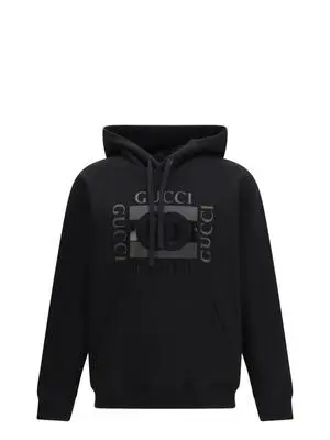 Gucci Printed Hoodie - Black