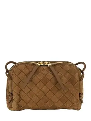 Bottega Veneta Mini Loop Shoulder Bag - Brown