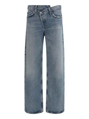 AGOLDE Arc Criss Cross Jeans - Blue