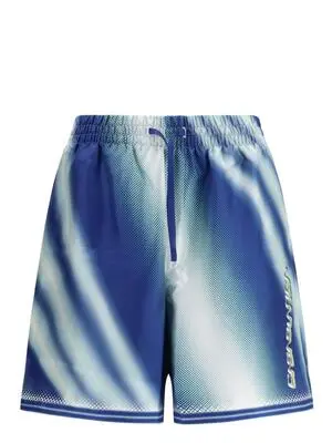 Casablanca Silk Flaming Shorts - Blue