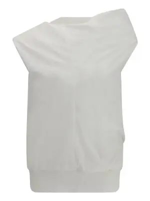 Sacai Poplin Top - White