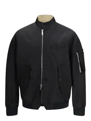 Dsquared2 Hybrid Bomber Jacket - Black