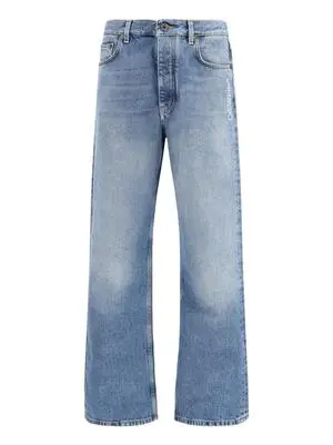 Off-White Half Arrow Slim Relaxed Jeans - Blue