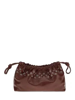 Pierre Hardy Double Clutch With Eyelets - Bordeaux