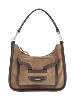 Pierre Hardy Alpha Day Miss Leather Shoulder Bag - Brown