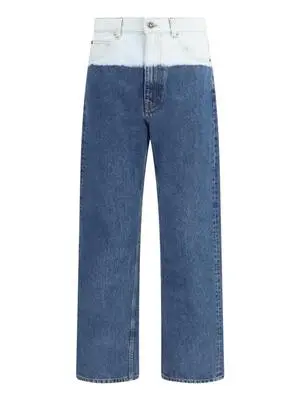 Marni Five-pocket Bleached Jeans - Blue