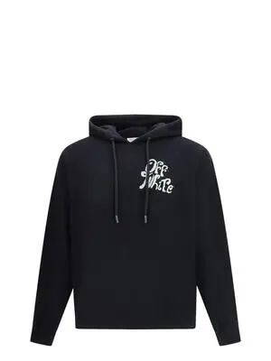 OFF-WHITE OFF-WHITE Cotton Hoodie With Logo Print