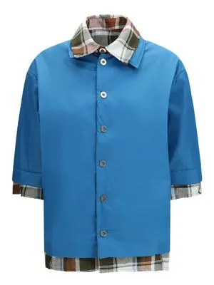 MARBELL Peggy Bowling Shirt - Blue