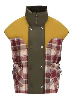 MARBELL Marbell Kate Quilted Padded Vest Multicolour