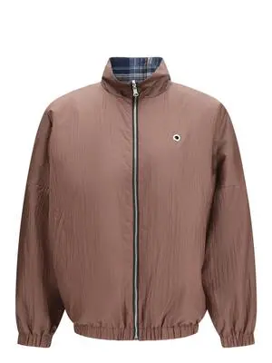 MARBELL Reversible Zip-up Jacket - Brown