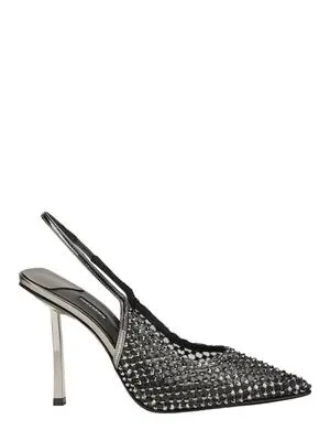 LE SILLA Le Silla Gilda Embellished Stiletto Pumps Black