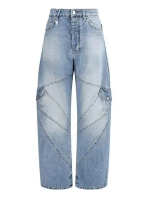 AMIRI AMIRI Barrel Jeans With Cargo Pockets