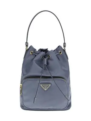 Prada Re-nylon Bucket Bag - Blue