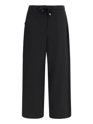 'S MAXMARA S Max Mara Virgin Wool Flared Pants - Black
