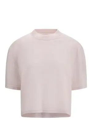 SA SU PHI SA SU PHI Cropped T-Shirt With Round Neckline