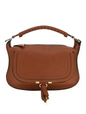 Chloé Marcie Small Shoulder Bag - Brown