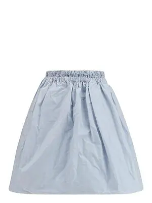 Prada Taffeta Gathered Skirt - Light Blue