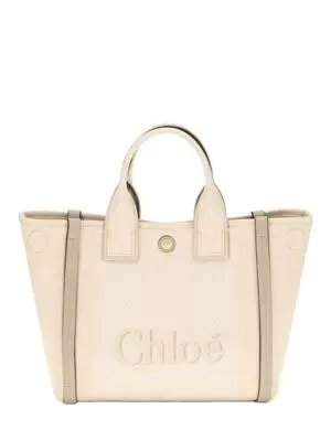 Chloé Carry Tote Bag - Beige