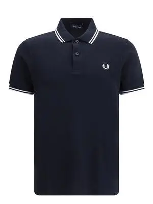 Fred Perry M3600 Cotton Piqué Poo Mae - Blue