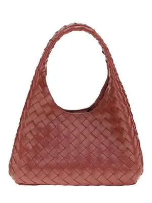 Bottega Veneta BOTTEGA VENETA Campana Shoulder Bag Red