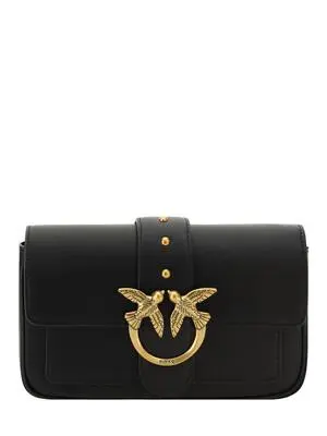 Pinko Love One Shoulder Bag - Black