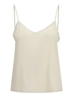 Fabiana Filippi Spaghetti Strap Top - Cream