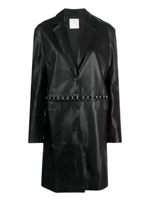 Paris Georgia Faux-leather Jacket - Black