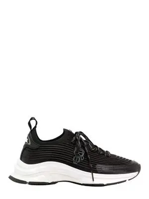 Karl Lagerfeld Ikonik Plexikonic Low-top Sneakers - Black