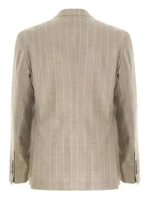 Tagliatore Pinstripe-pattern Double-breasted Suit - Neutrals