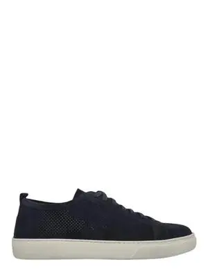 HENDERSON BARACCO Ronny Perforated Suede Sneakers - Blue