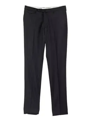 Tagliatore Belt Loops Trousers - Blue