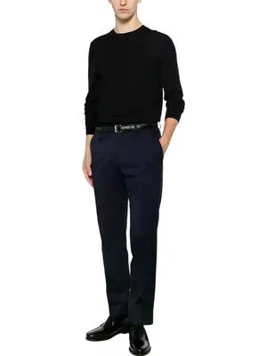 Karl Lagerfeld Tailored Pressed-crease Trousers - Blue