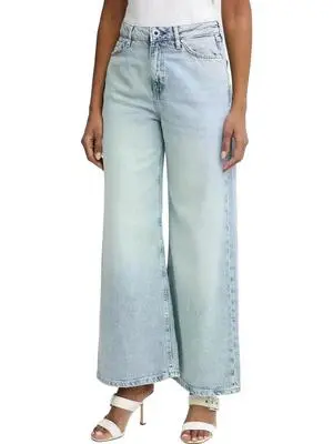Guess Bellflower Wide-leg Jeans - Blue