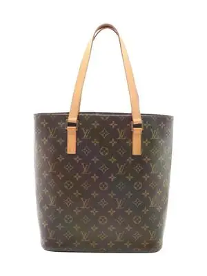 LOUIS VUITTON Monogram Canvas Gm Vivian Tote Bag - Brown