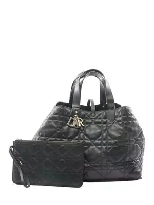 DIOR Christian Dior Microcannage Tote Bag