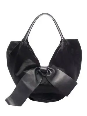 Valentino Garavani Oversized Bow Shoulder Bag - Black