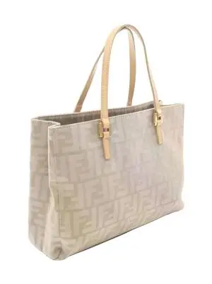 Fendi Zucca Tote Bag - Neutrals