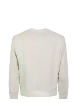 Maison Kitsuné Logo Embroidered Sweatshirt - Neutrals