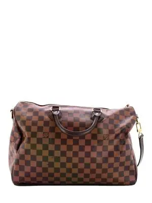 LOUIS VUITTON Speedy Bandouliere 35 Satchel Bag - Brown