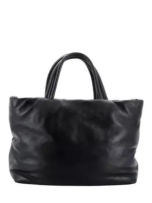 Saint Laurent Padded Leather Tote Bag - Black