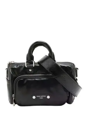 LOUIS VUITTON Keepall Cargo Bandouliere 25 Satchel - Black