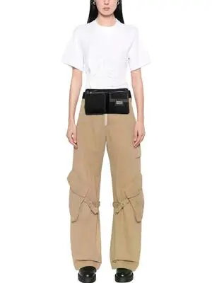 Dior 2007 Diorissimo Trotter Canvas Street Chic Belt Bag - Black