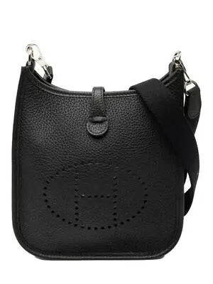 Hermès 2022 Clemence Evelyne 16 Amazone Crossbody Bag - Black