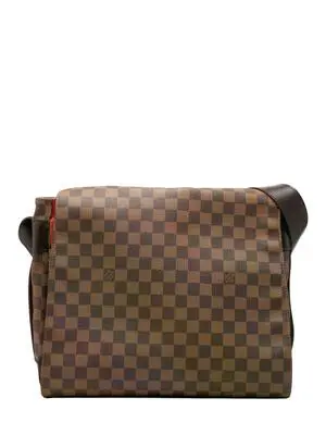 LOUIS VUITTON Damier Ebene Abbesses Crossbody Bag - Brown