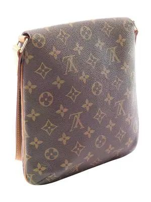 LOUIS VUITTON Monogram Musette Salsa Pm Shoulder Bag - Brown