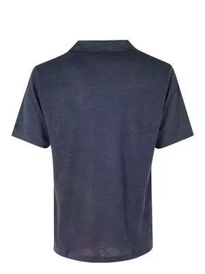 MC2 SAINT BARTH Fraser Linen T-shirt - Blue